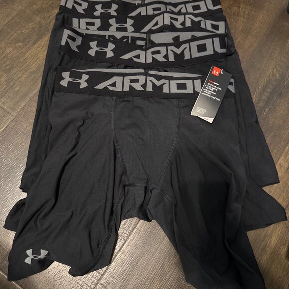 Under Armour | Underwear & Socks | New Under Armour Compression Boxer ...